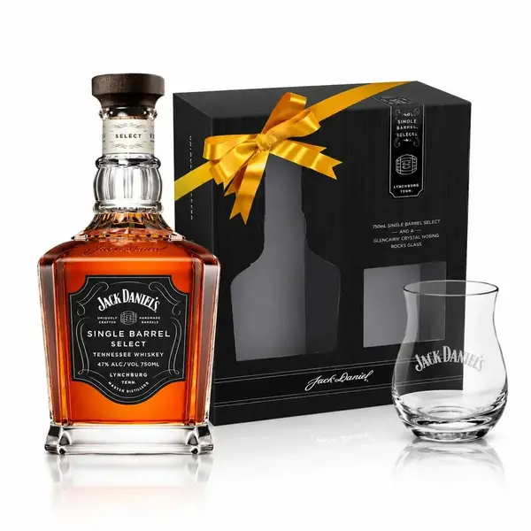 Jack Daniels Single Barrel sa čašom 0.70l