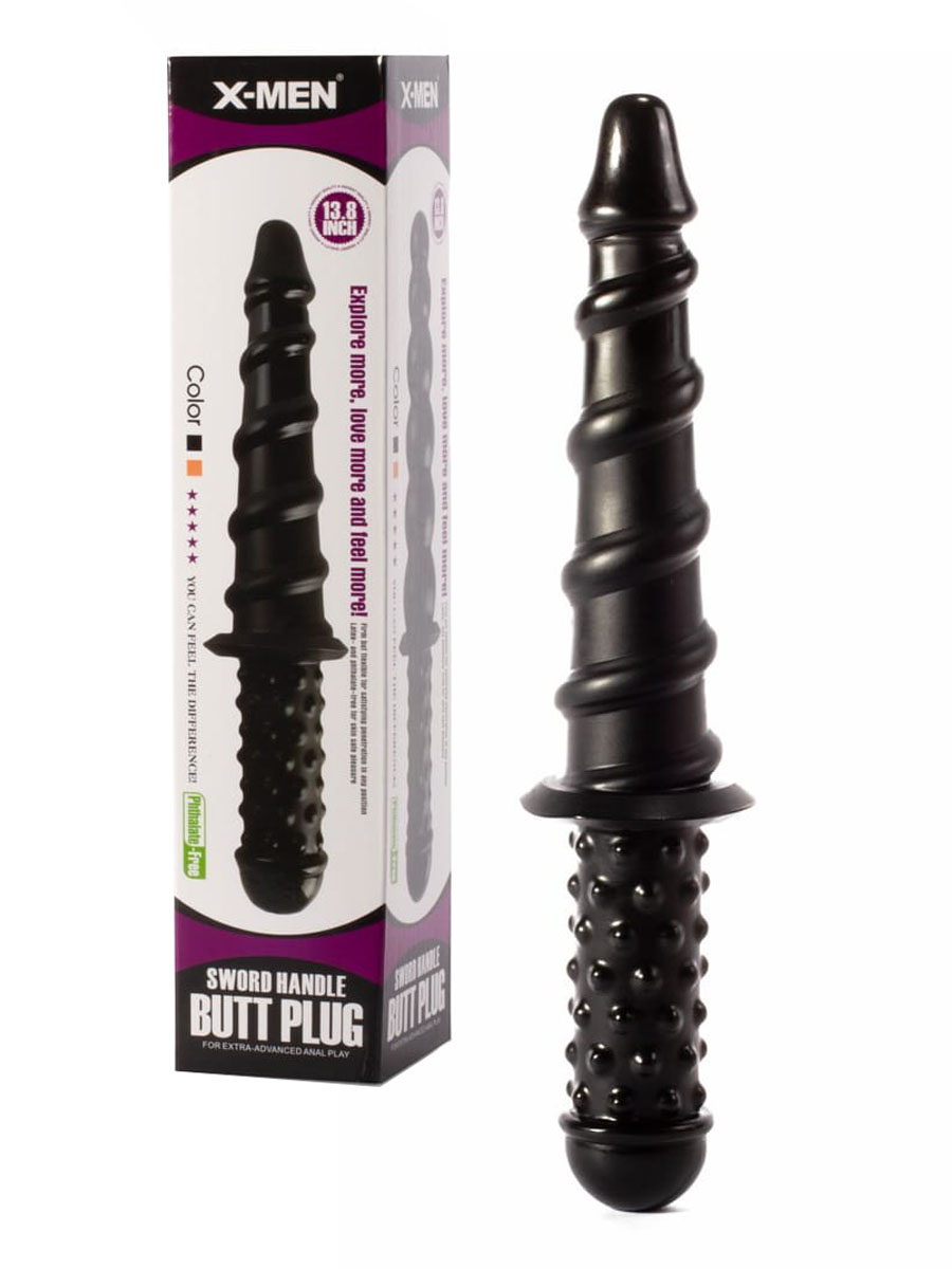 13.8″ Sword Handle Butt Plug 2