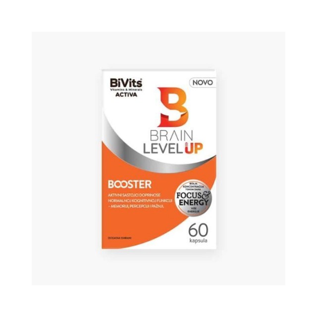 BIVITS ACTIVA BRAIN LEVEL UP kapsule, 60kom