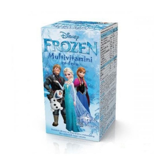 DISNEY FROZEN MULTIVITAMINI gumene bombone, 60kom