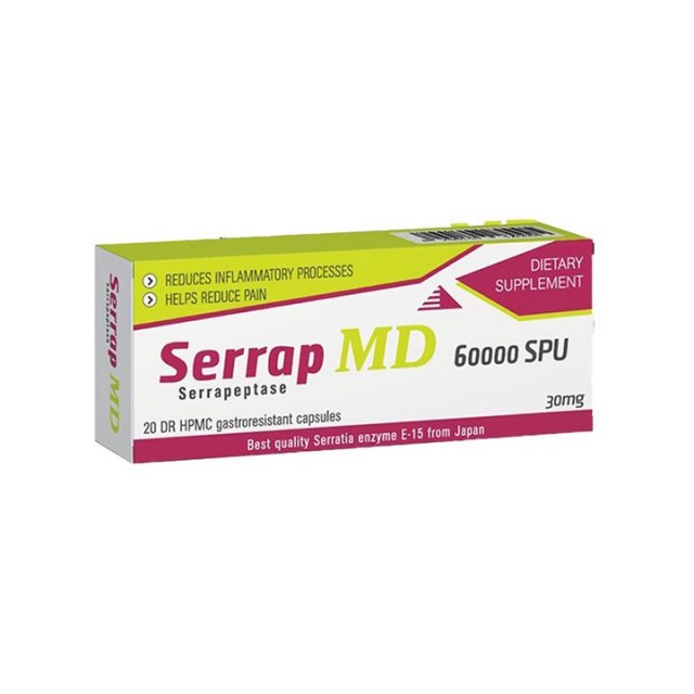 SERRAP MD 60000SPU kapsule, 20kom