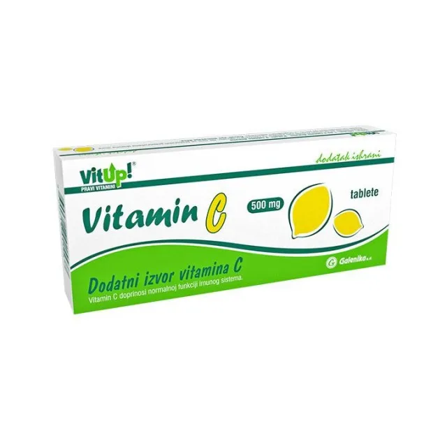 VITAMIN C 500mg tablete, 20kom