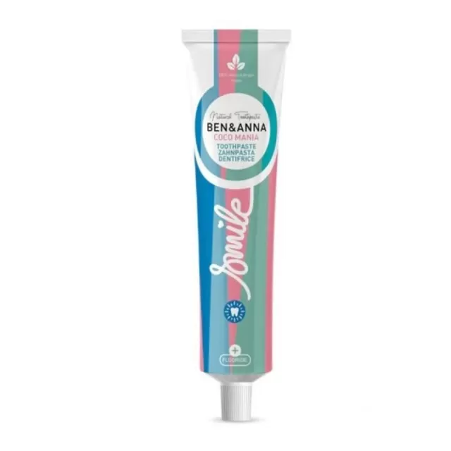 BEN & ANNA Alutube toothpaste coco mania, 75ml
