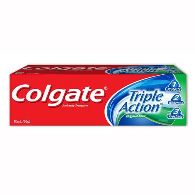 COLGATE TRIPLE ACTION pasta, 50ml