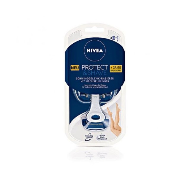 NIVEA brijač za zene + 3 dopune