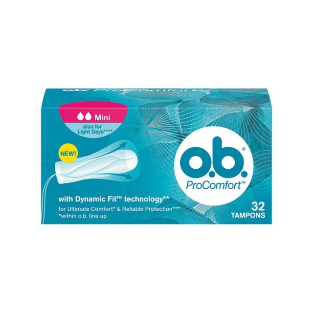 O.B. PROCOMFORT MINI tamponi, 32kom