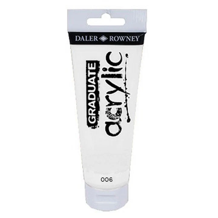 Akrilna boja Daler - Rowney GRADUATE 120 ml – 006 Mešajuća bela