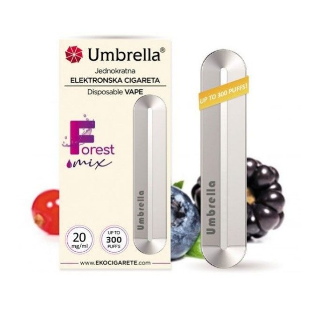 UMBRELLA FOREST MIX 20mg jednokratna elektronska cigareta