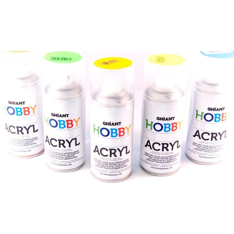 Akrilna boja u spreju HOBBY-150ml – crna