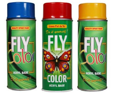 Akrilni lak u spreju FLY COLOR 400 ml – Vermilion