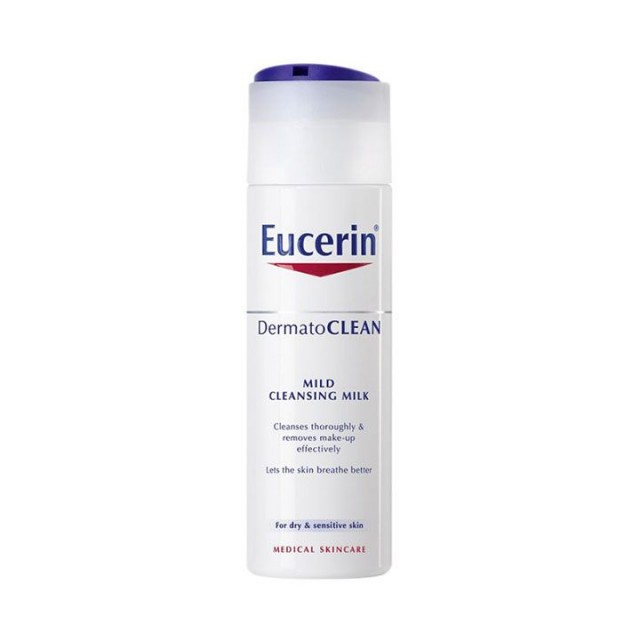 EUCERIN DERMATOCLEAN blago mleko za čišćenje, 200ml