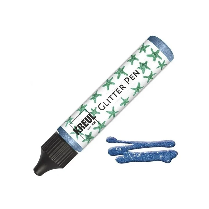 KREUL Glitter Pen u tubi – plava