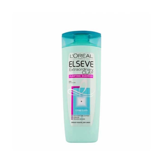 LOREAL ELSEVE EXTRAORDINARY CLAY šampon za kosu, 400ml
