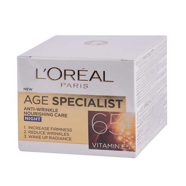LOREAL SET (AGE SPECIALIST 65+ dnevna + noćna krema), 50ml