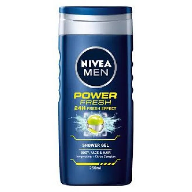 NIVEA SHOWER GEL 500ML POWER FRESH FOR MEN