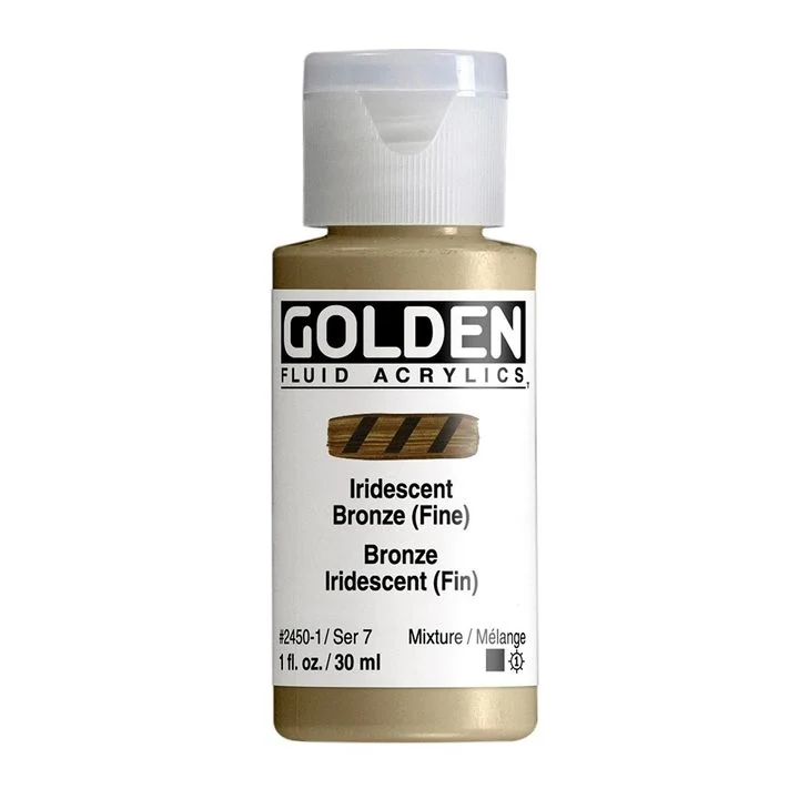 GOLDEN Fluid Iridescent Akrilna boja – 2450 bronza