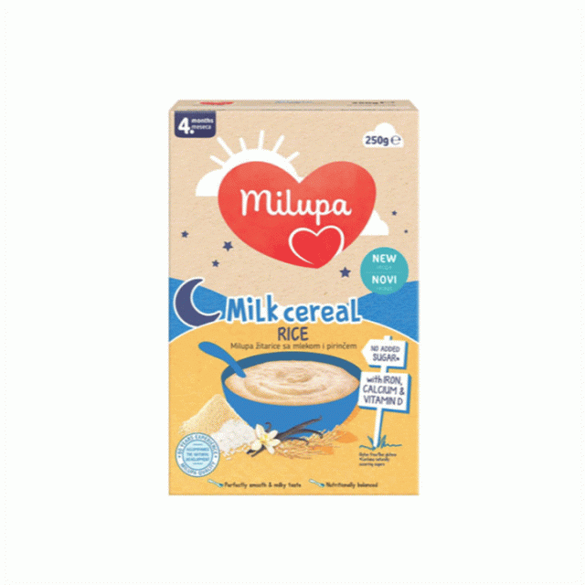MILUPA PIRINAČ 4m+ instant kaša, 250g
