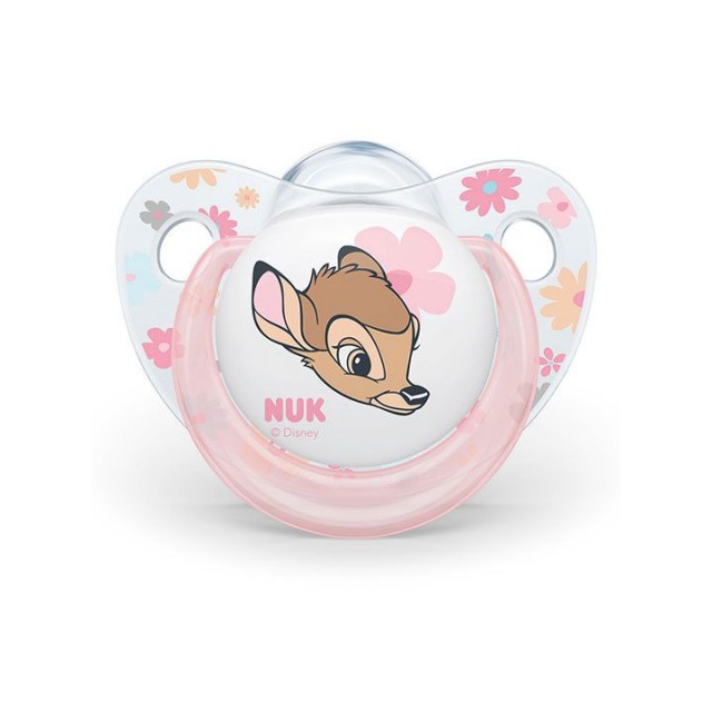 NUK BAMBI silikonska varalica 6-18m, 1kom