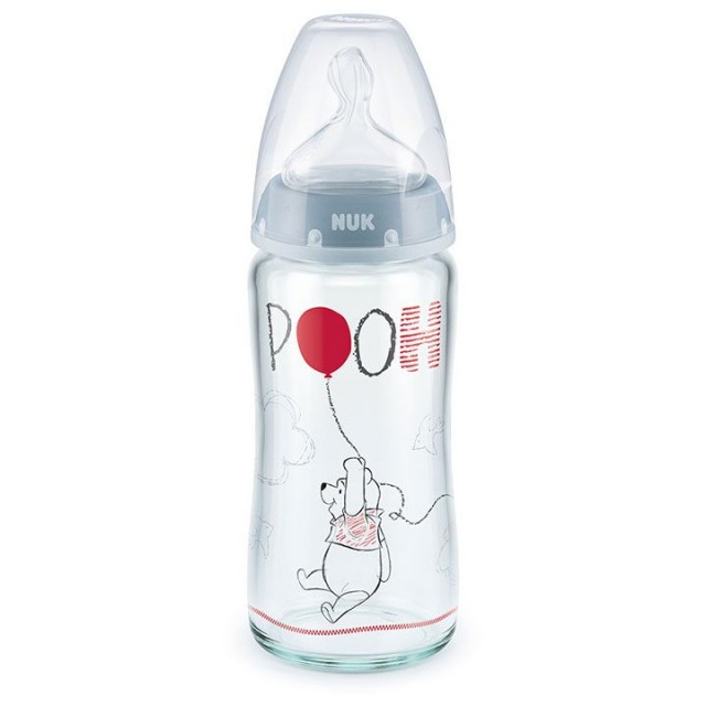 NUK FC NO COLIC WINNIPU staklena flašica, 240ml