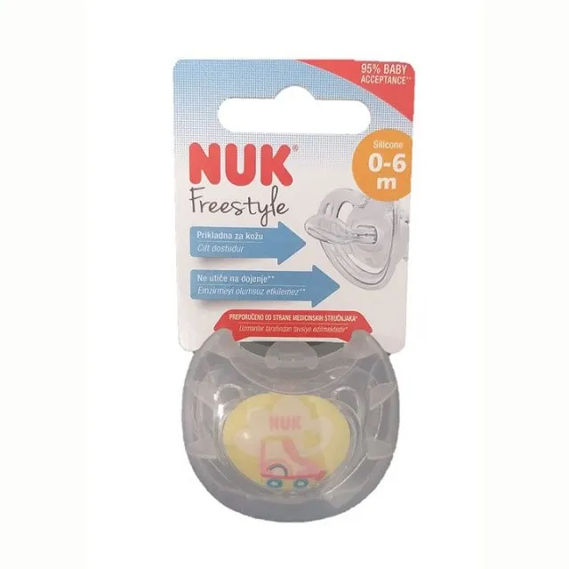 NUK FREESTYLE BOX silikonska varalica 0-6m, 1kom