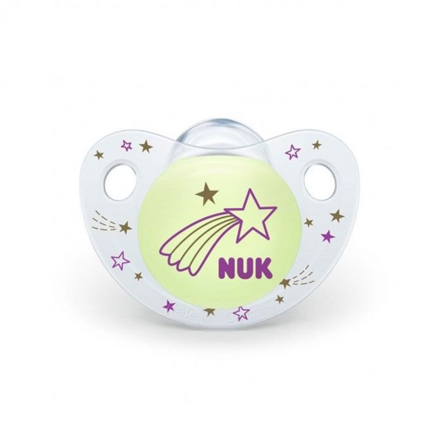 NUK NIGHT/DAY silikonska varalica 0-6m, 1kom