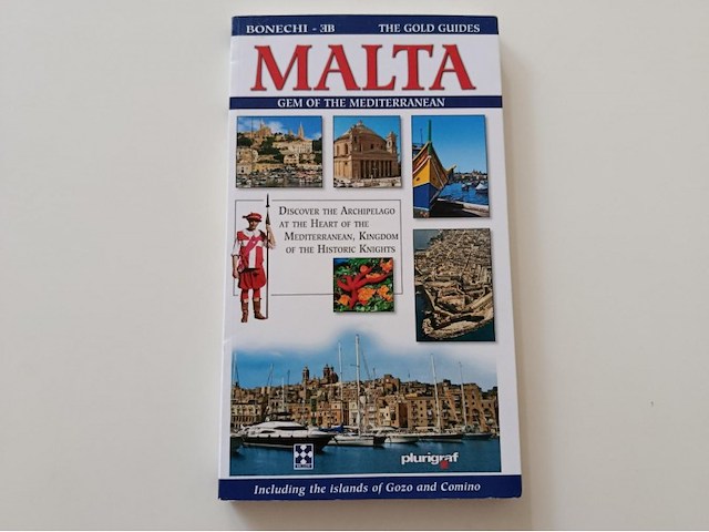 Malta - dragulj Mediterana, zlatni vodič na engleskom