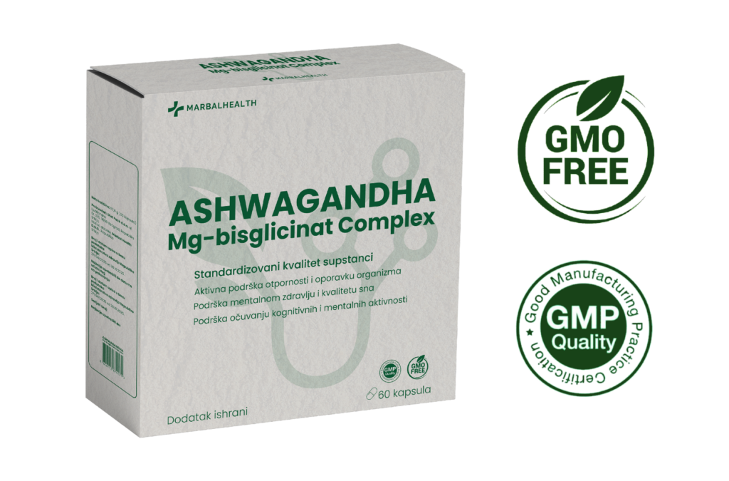 Ashwagandha Mg Bisglicinat Complex 60 Kapsula