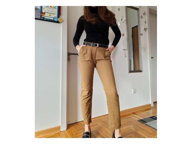 Mango braon pantalone
