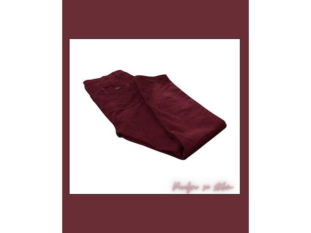 5.5.3. Atraktivne bordo pantalone L Miss Cherry