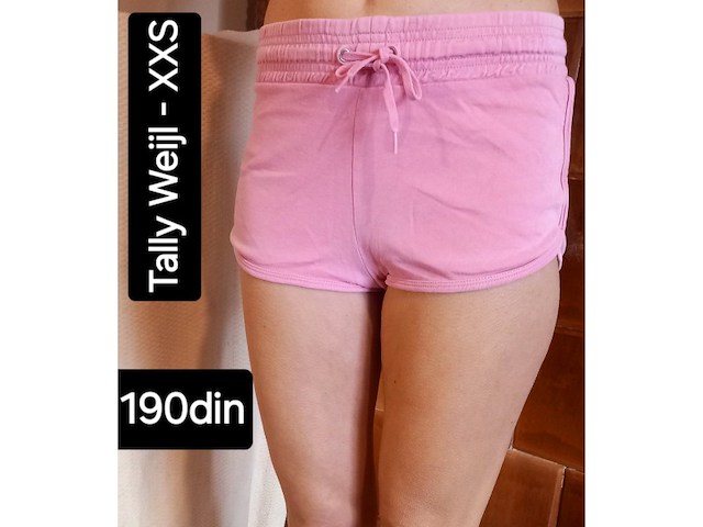 Tally Weijl šorts sportski roze XXS/32