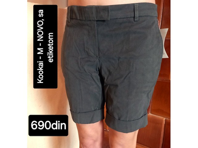 Kookai šorts bermude braon M/38 - NOVO