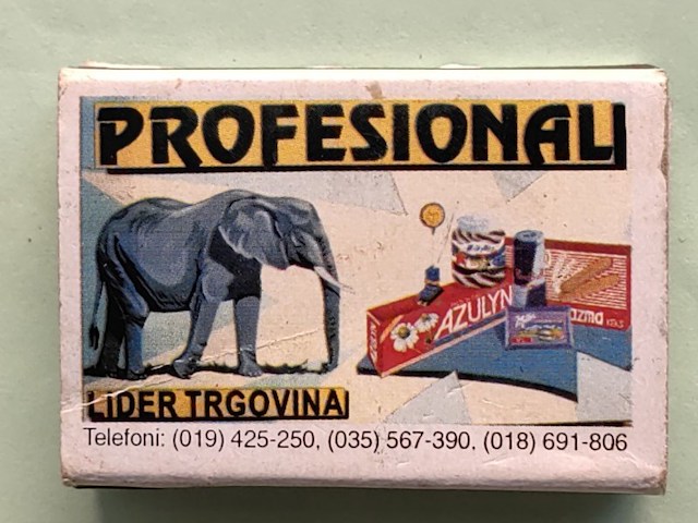 PROFESIONAL - Reklamna prazna kutija šibica