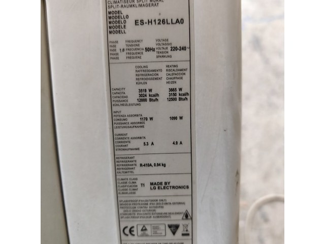 LG Klima - Elektronika, daljinski, indikatori