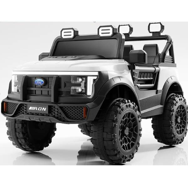 Auto Džip Police 12v 2motora rc bela boja MB0345/152553B