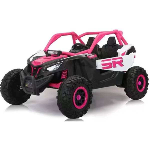 Auto na akumulator Džip UTV 12V7ah MB5604 roze boja 604808R