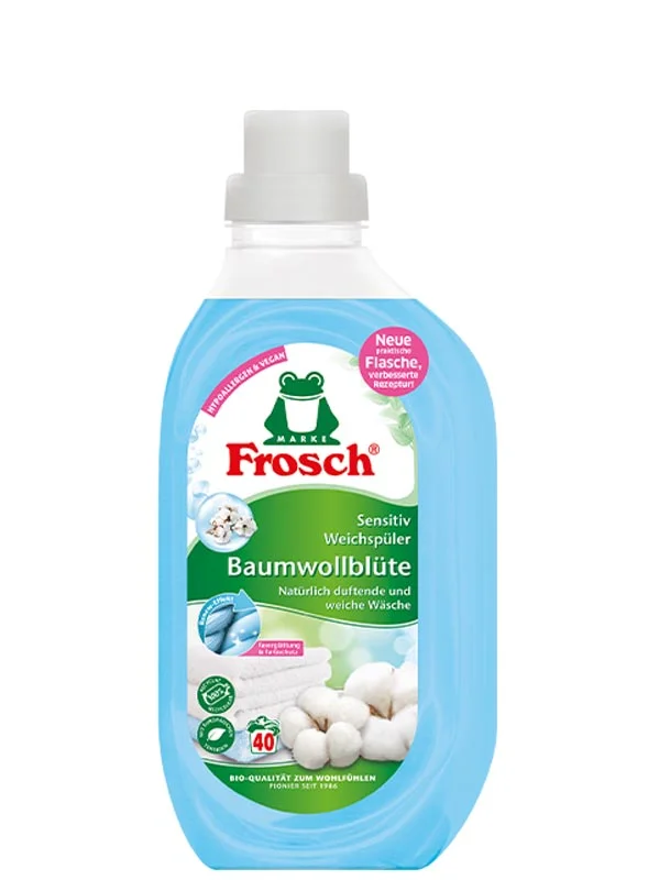 Ekološki Omekšivač za Veš Cvet Pamuka Frosch 900ml