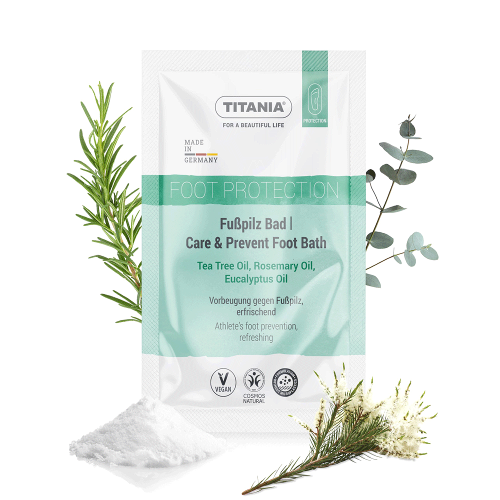 TITANIA® Foot Protection Care & Prevent kupka za stopala, 40 g