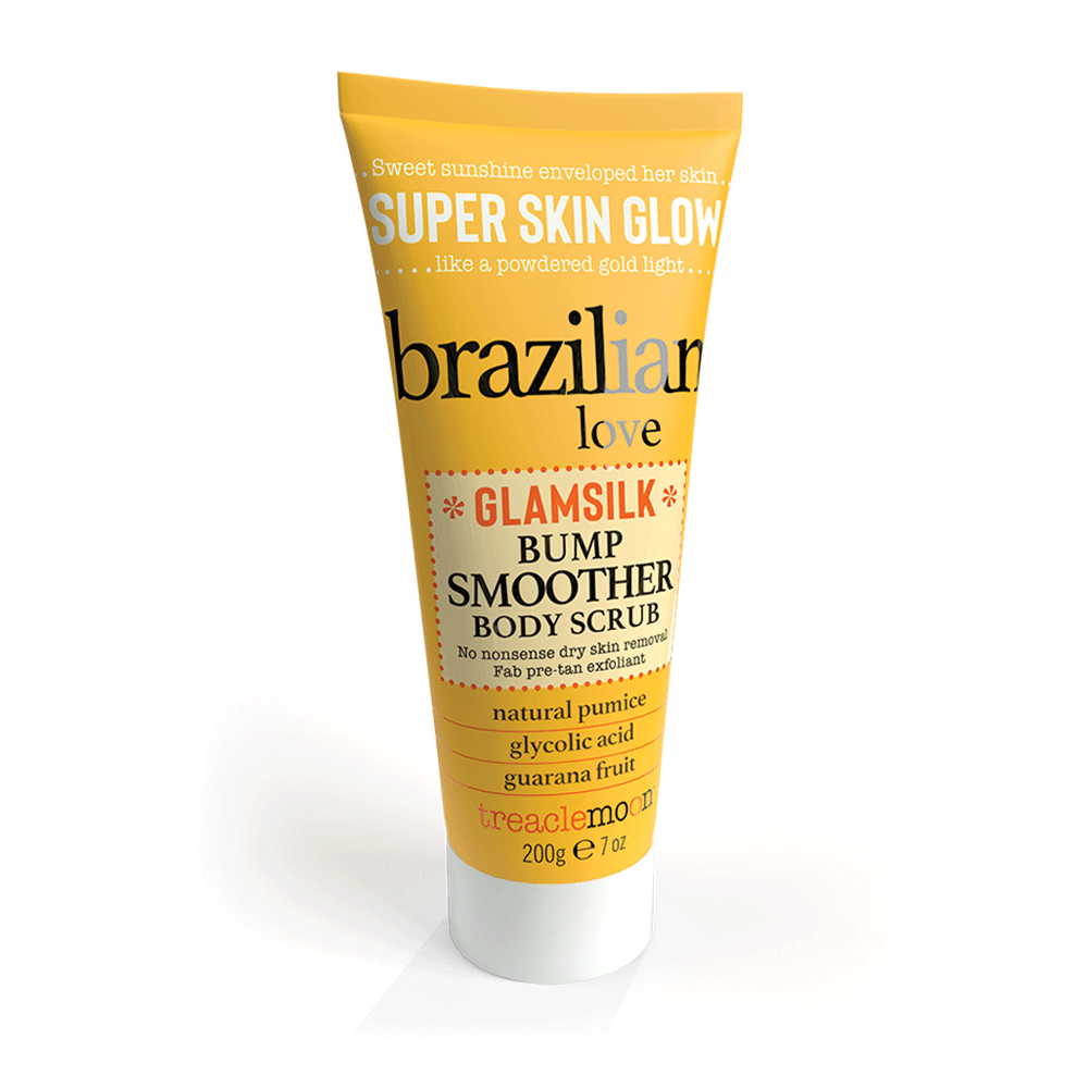 Treaclemoon brazilian love glamsilk bump smoother piling za telo, 200g