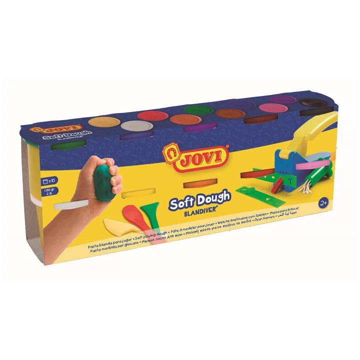 JOVI Plastelin u šoljama BLANDIVER 10 x 110 g