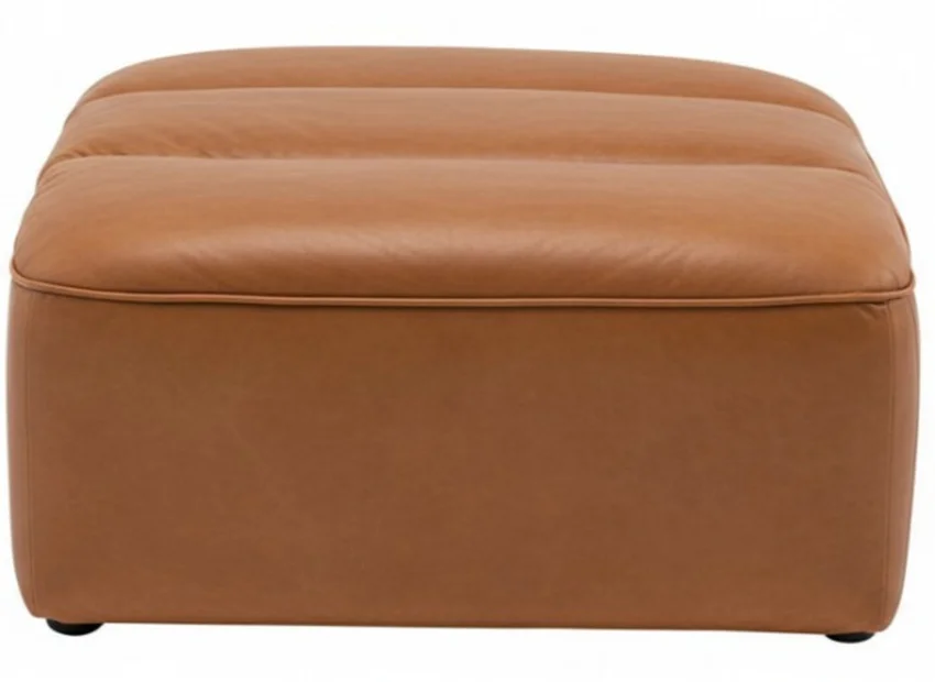 Tabure Modi Cognac 80x80cm