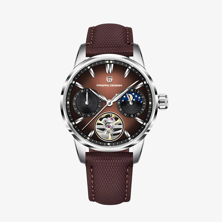 MUŠKI
AUTOMATIK
SAT
PAGANI
DESING
PD-YS021
-
BROWN/SILVER