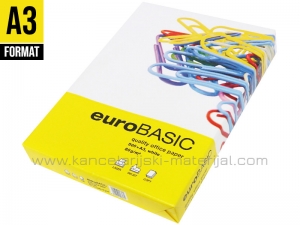 MONDI A3 Euro Basic fotokopir papir 80gr 500L