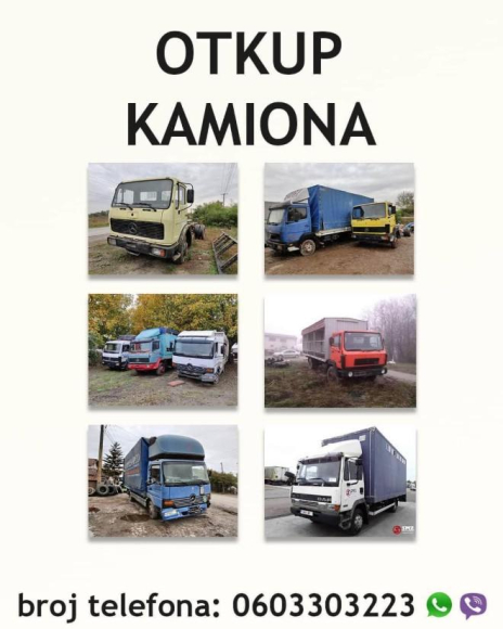 Otkup Kamiona i Teretnih Vozila – Isplata Odmah!