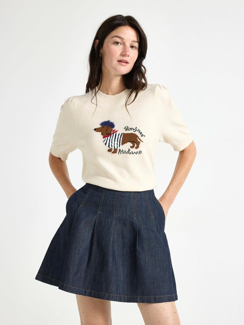 Džemper – Short sleeved knitted jumper