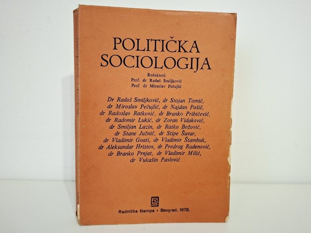 Politička sociologija grupa autora