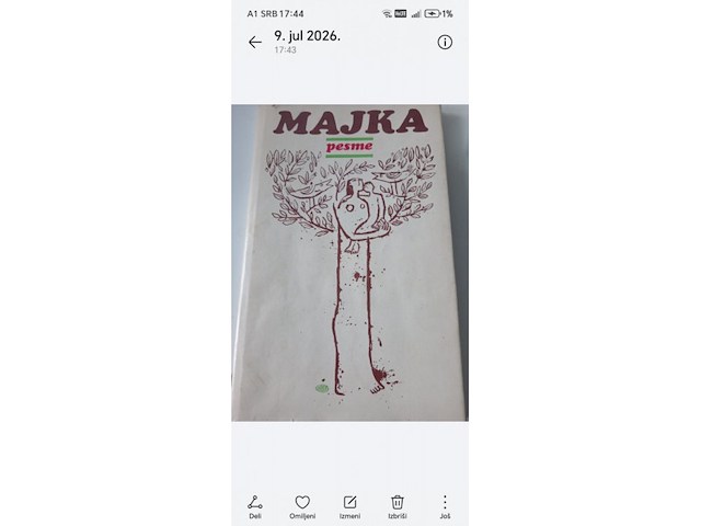 Majka - izbor iz poezije