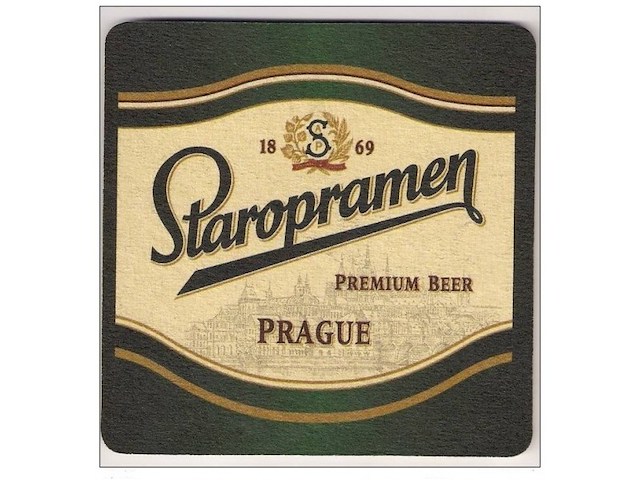 STAROPRAMEN podmetac za pivo