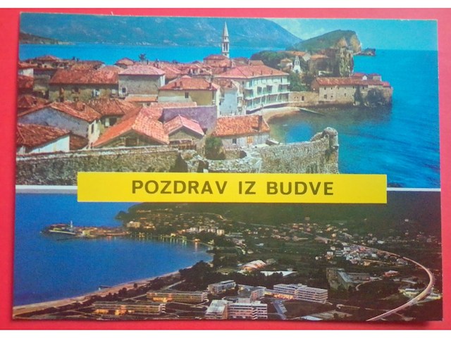 BUDVA -RAZGLEDNICA (čista)