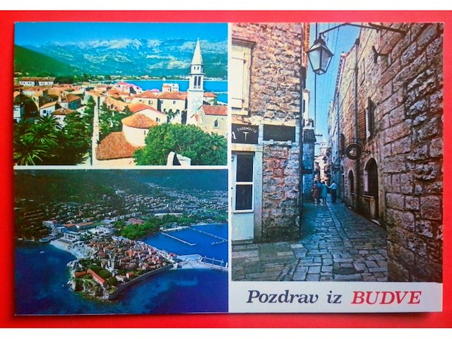 BUDVA -RAZGLEDNICA (čista)
