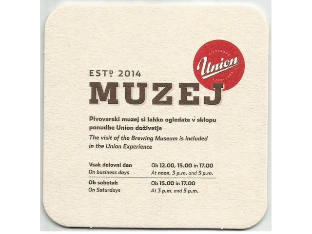 UNION PIVO podmetac